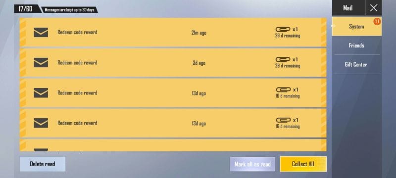 PUBG Mobile Lite redeem code for today (25th July) to get free rewards