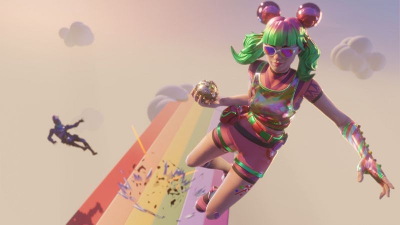 What does the Rainbow in Fortnite Season 7 mean?