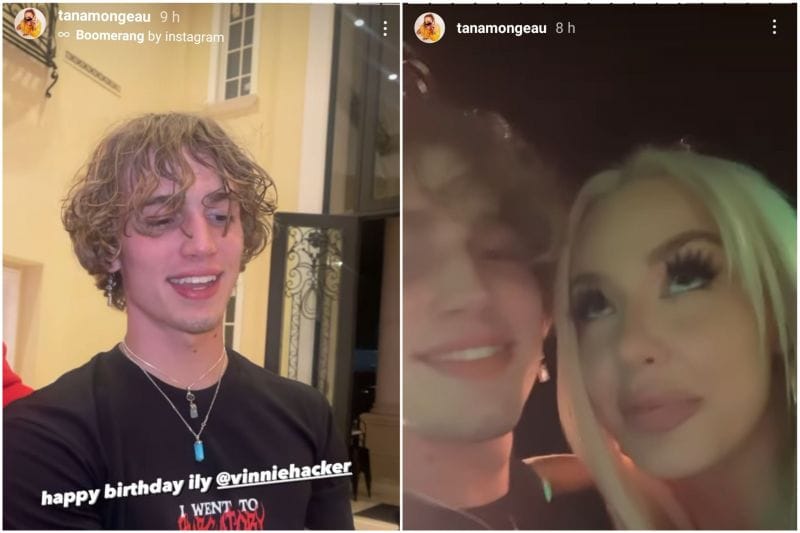 How old is Vinnie Hacker? Tana Mongeau, Bryce Hall, Tayler Holder and ...