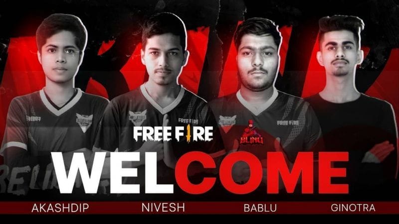 Blind Esports announces Free Fire roster by acquiring Team Captains