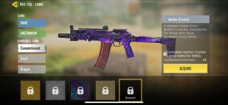 COD Mobile Test Server reveals new Completionist Camo and customizable ...
