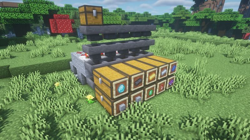 How To Make An Item Sorter In Minecraft 0478