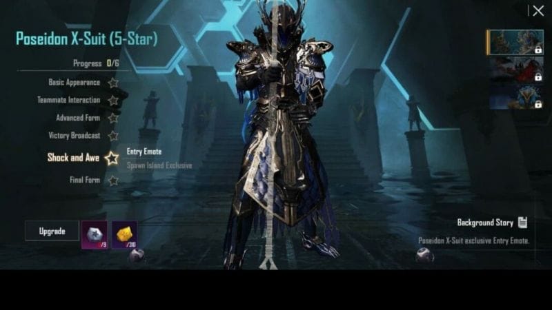 How to get Poseidon X-suit in BGMI: Prize pool odds and Star Fragments ...