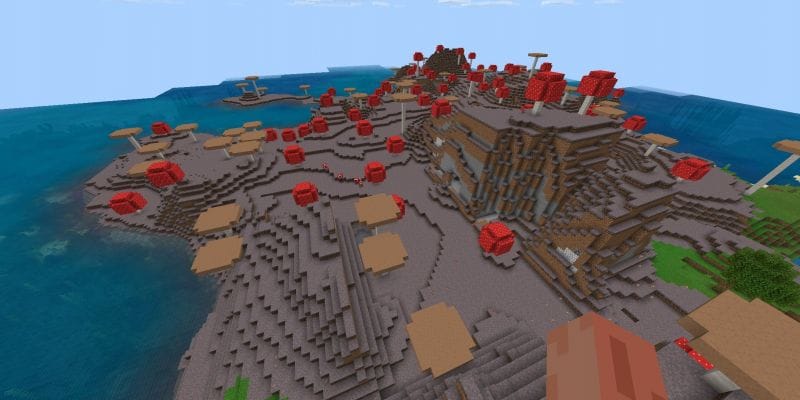 5 best Minecraft seeds for spawning in mushroom worlds
