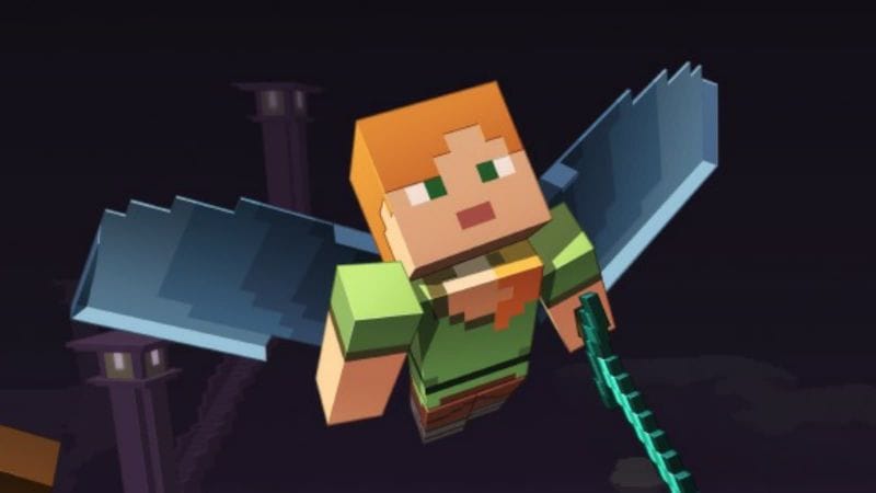 How to fly with Elytra without using fireworks in Minecraft