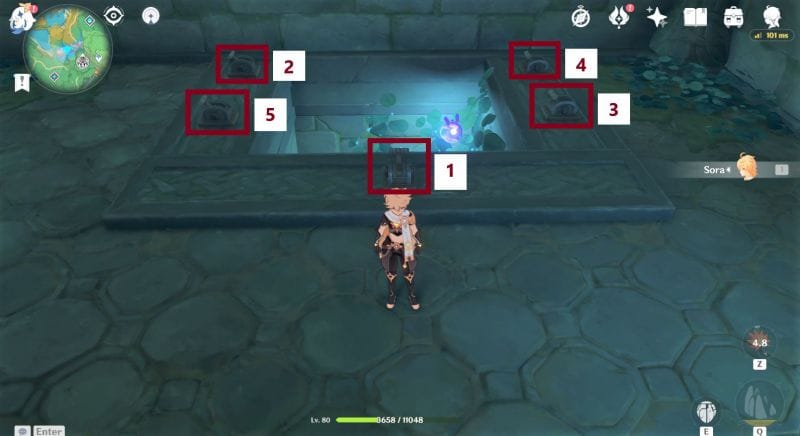 All 6 Simple Tomb locations in Genshin Impact