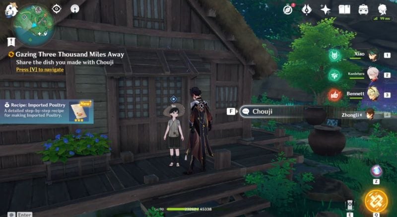 All 18 recipes and their locations in Genshin Impact 2.0 Inazuma update