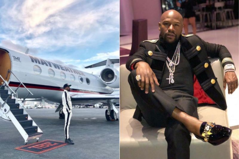 What is Floyd Mayweather's private jet worth?