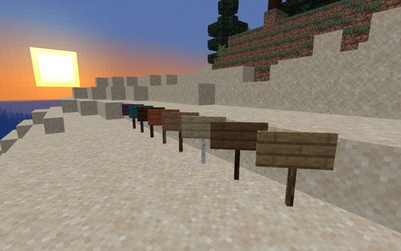 Top 5 uses of signs in Minecraft