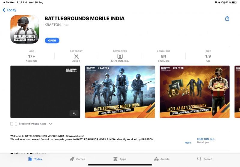BGMI on iOS devices: How to download, file size, features, and more