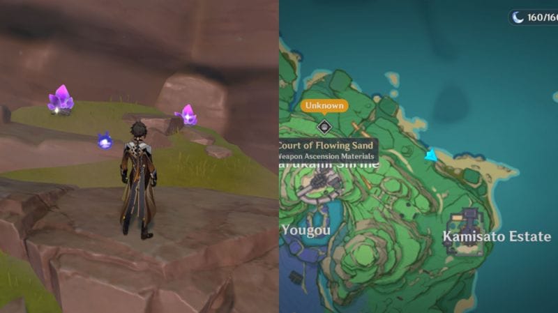 Where to find Amethyst Lump in Genshin Impact: Best locations and ...
