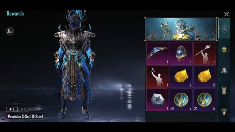 How to get Poseidon X-suit in BGMI: Prize pool odds and Star Fragments ...