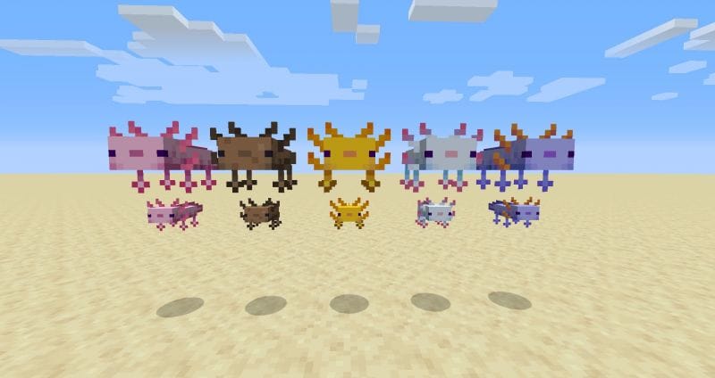 How to find axolotls in Minecraft Caves & Cliffs