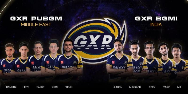 GXR Esports reveals new rosters for PUBG Mobile and BGMI