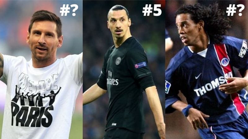 Ranking the 5 greatest players of all time to have played for PSG
