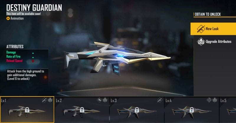 How to get the new XM8 Evo gun skin in Free Fire