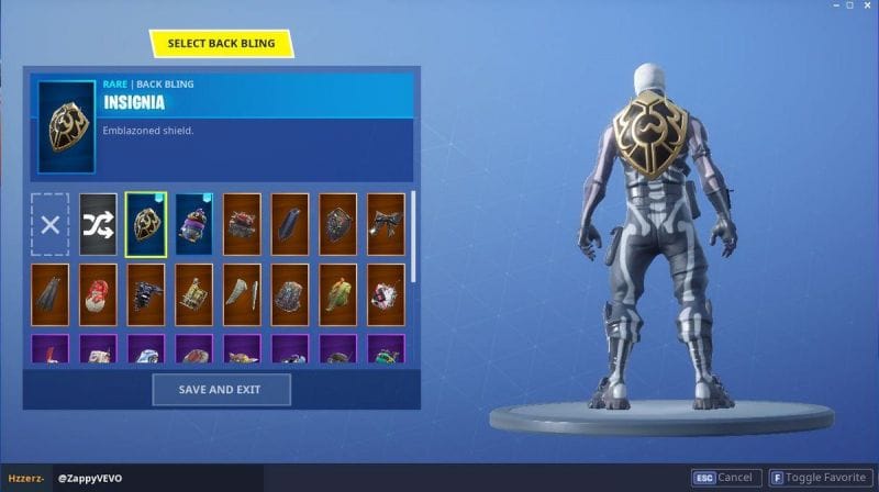 Can you get the Fortnite China backbling 'Insignia' in Season 7?