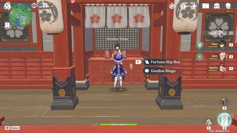 Fortune slip in Genshin Impact: What it is and where to find it