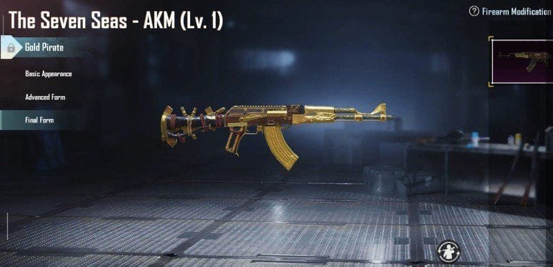 How to get Seven Seas AKM skin in BGMI: Spin price, guaranteed drop ...