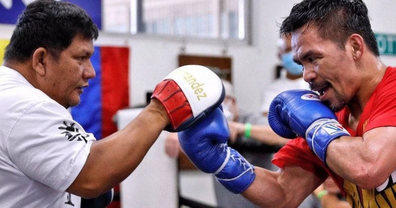 "They all say that" - Manny Pacquiao's trainer Buboy Fernandez responds ...