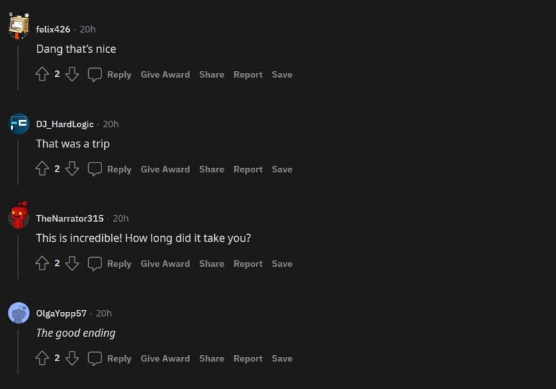 Minecraft Redditor creates "the story of Minecraft" parkour map