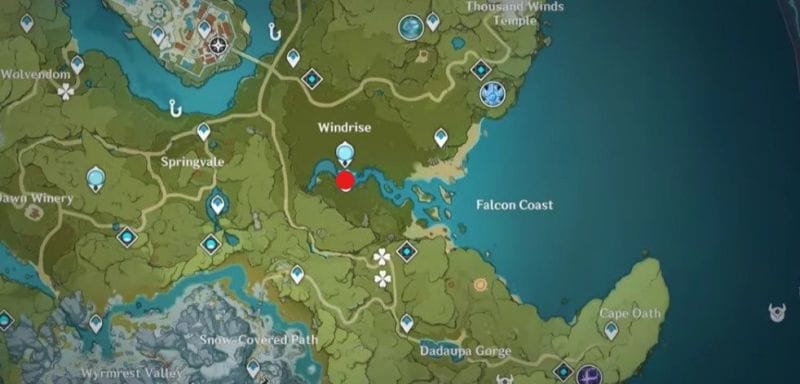 Genshin Impact fishing locations: Rusty Koi, Raimei Angelfish and ...