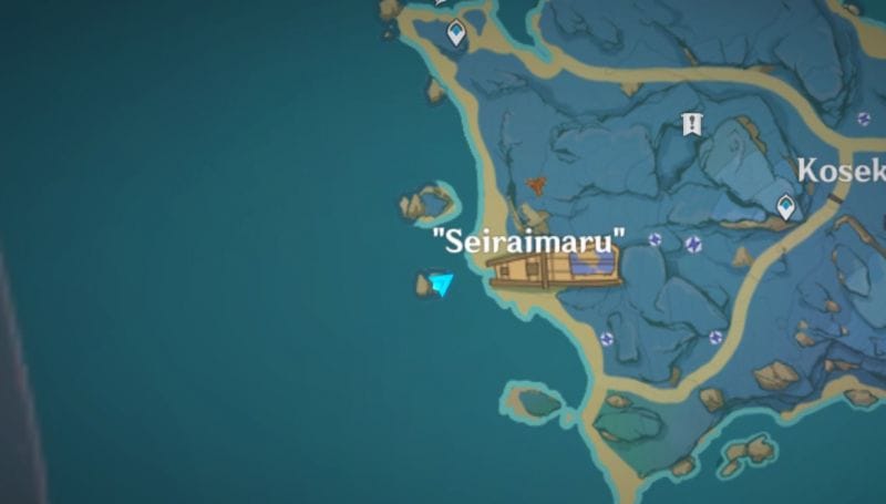 How to go to Seirai Island and take pictures in Genshin Impact