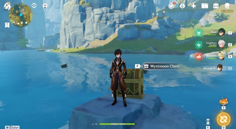 All 40 Mystmoon Chest locations in Genshin Impact: Nantianmen region guide