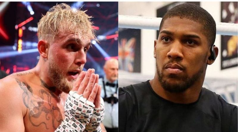 "Great for boxing" - Anthony Joshua heaps praise on Jake Paul for his ...