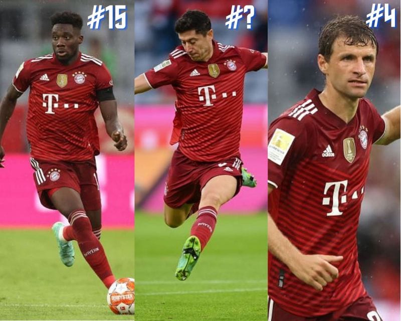 Bayern Munich players' weekly wages for 2021/22
