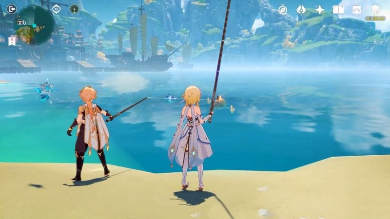 How to get all 4 fishing rods in Genshin Impact