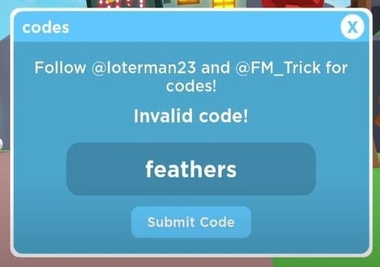 Roblox Wing Simulator Codes (September 2021)