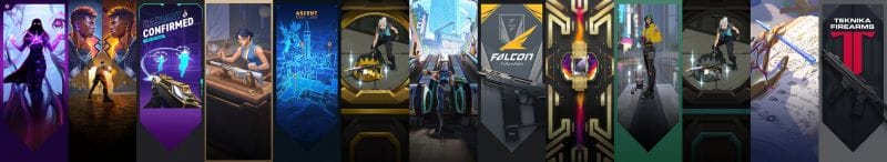 All player cards in Valorant Episode 3 Act 2 Battlepass