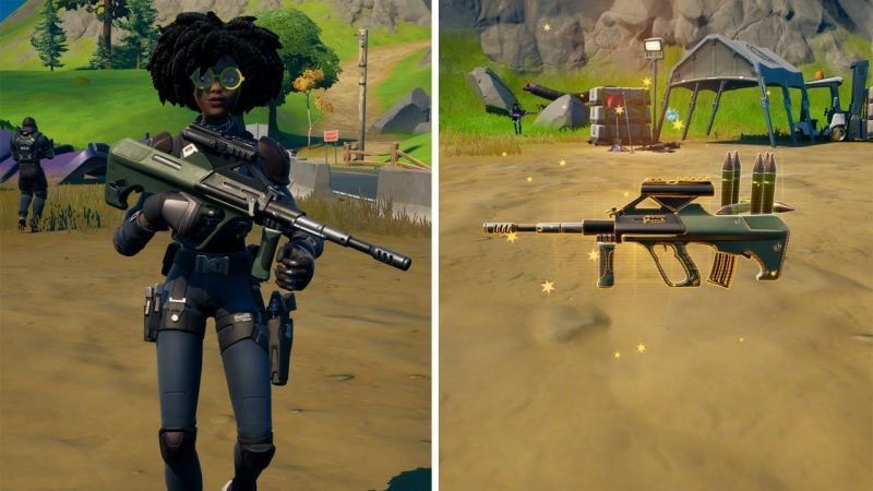 Where to find Slone's Mythic Burst Rifle in Fortnite Chapter 2 Season 8