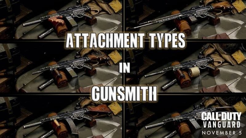 All weapon attachments for Vanguard explained