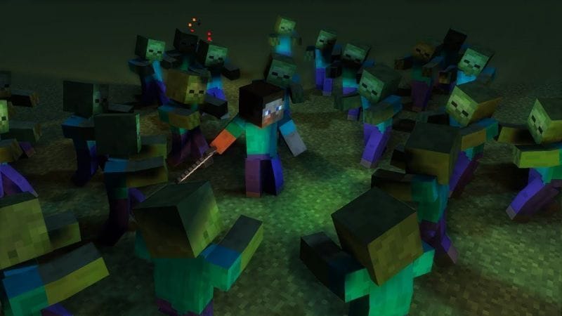 Top 5 most common hostile mobs in Minecraft