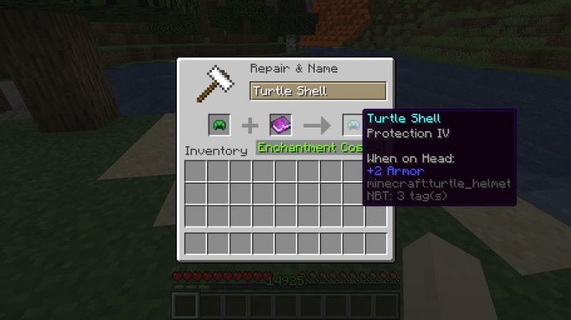 Top 5 enchantments for turtle shells in Minecraft
