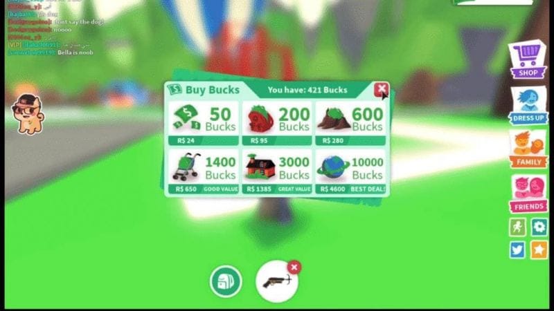 How to get money in Roblox Adopt Me!