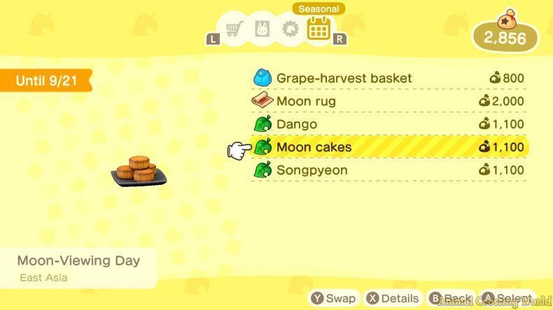 Celebrate Moon-Viewing Day in Animal Crossing: New Horizons with ...