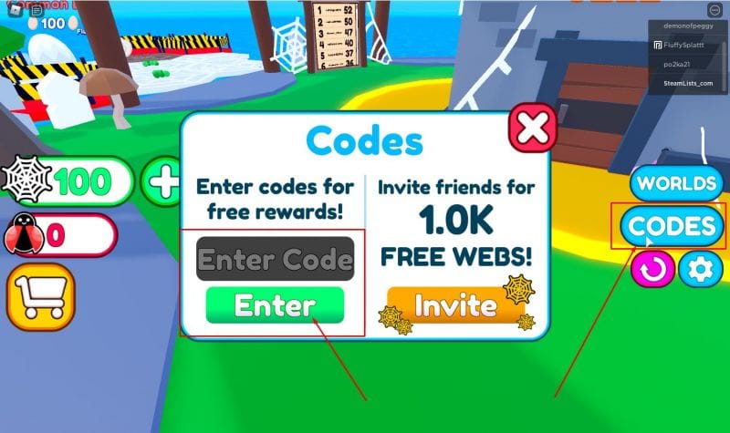 Roblox Be a Spider Tycoon Codes (September 2021)