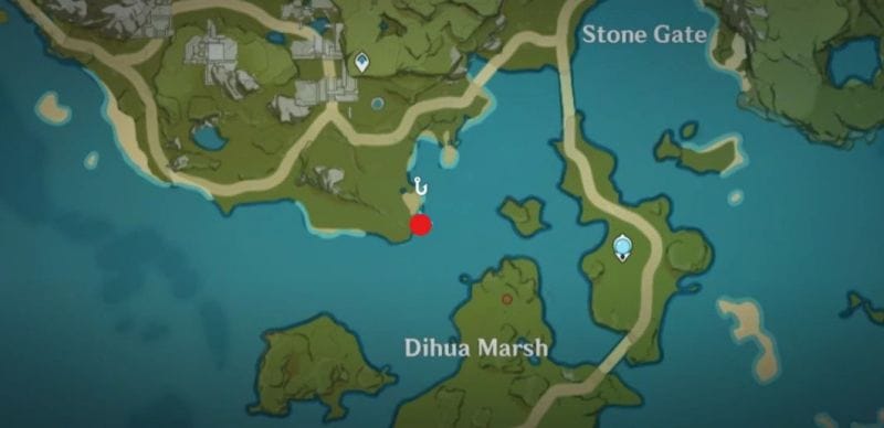 Genshin Impact fishing locations: Rusty Koi, Raimei Angelfish and ...