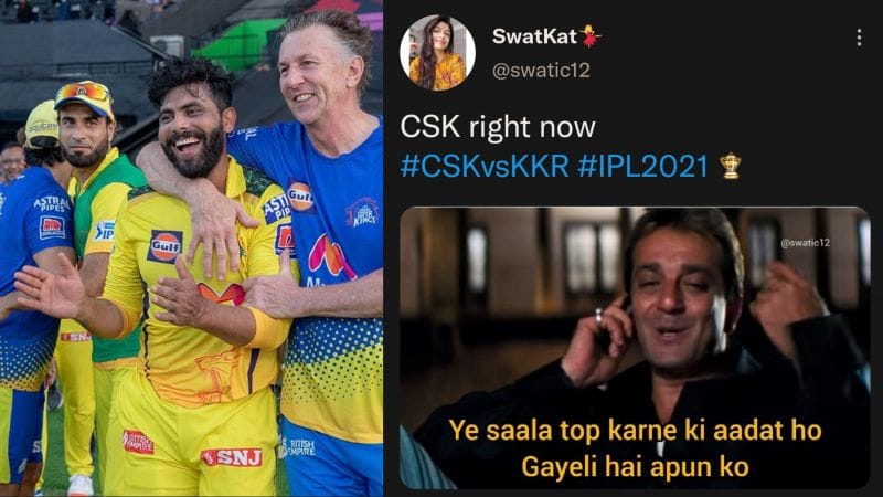 CSK vs KKR memes, IPL 2021