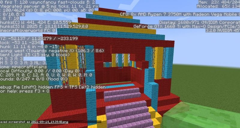 How to make a bouncy house in Minecraft