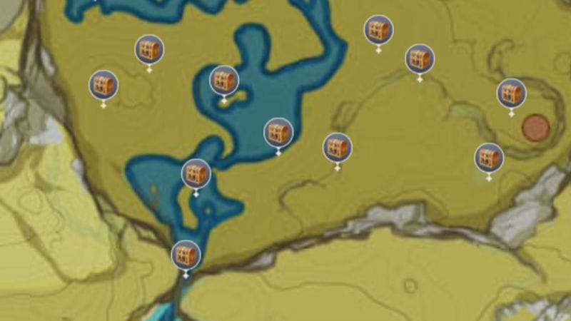 All 40 Mystmoon Chest locations in Genshin Impact: Nantianmen region guide