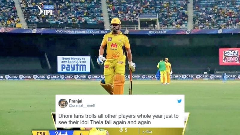 IPL 2021: Fans troll Raina, Dhoni for early CSK collapse in UAE