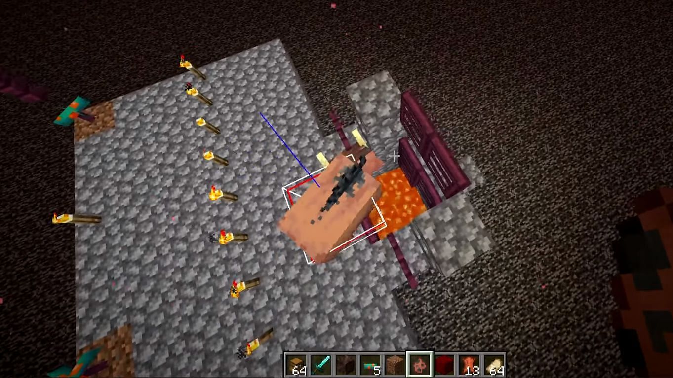 How To Farm Hoglins In Minecraft