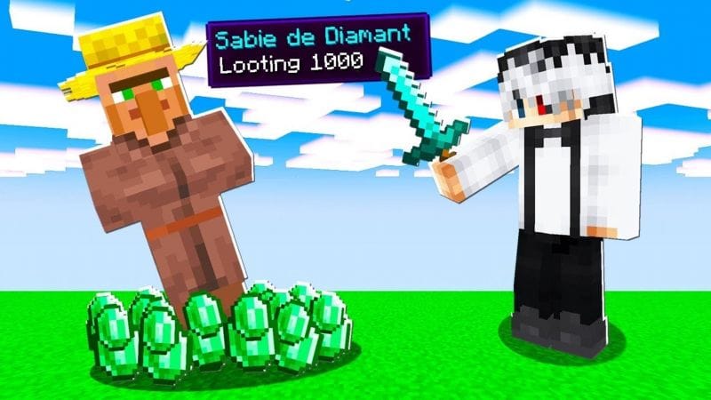 How to get a 1000 Looting enchantment in Minecraft