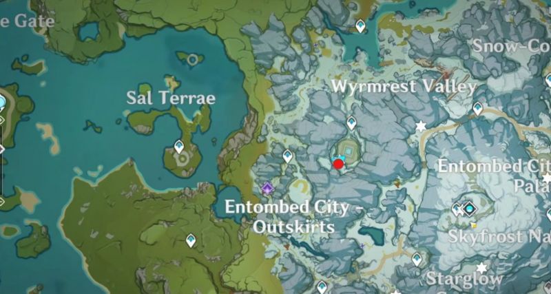 All 8 Dragonspine tablet locations in Genshin Impact: Complete ...