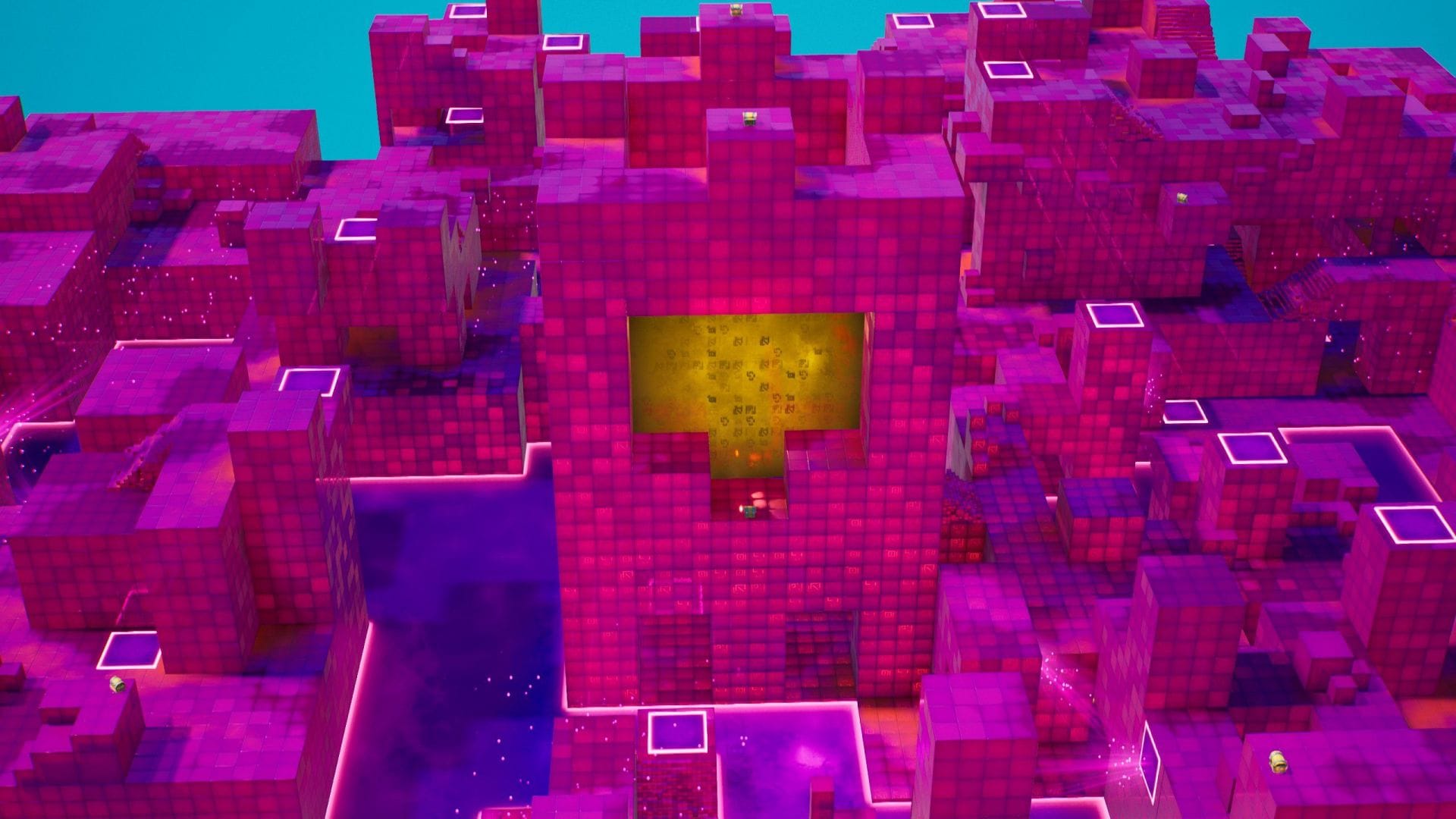When will Fortnite Cube Town turn into a full pyramid? Leaks, stages ...