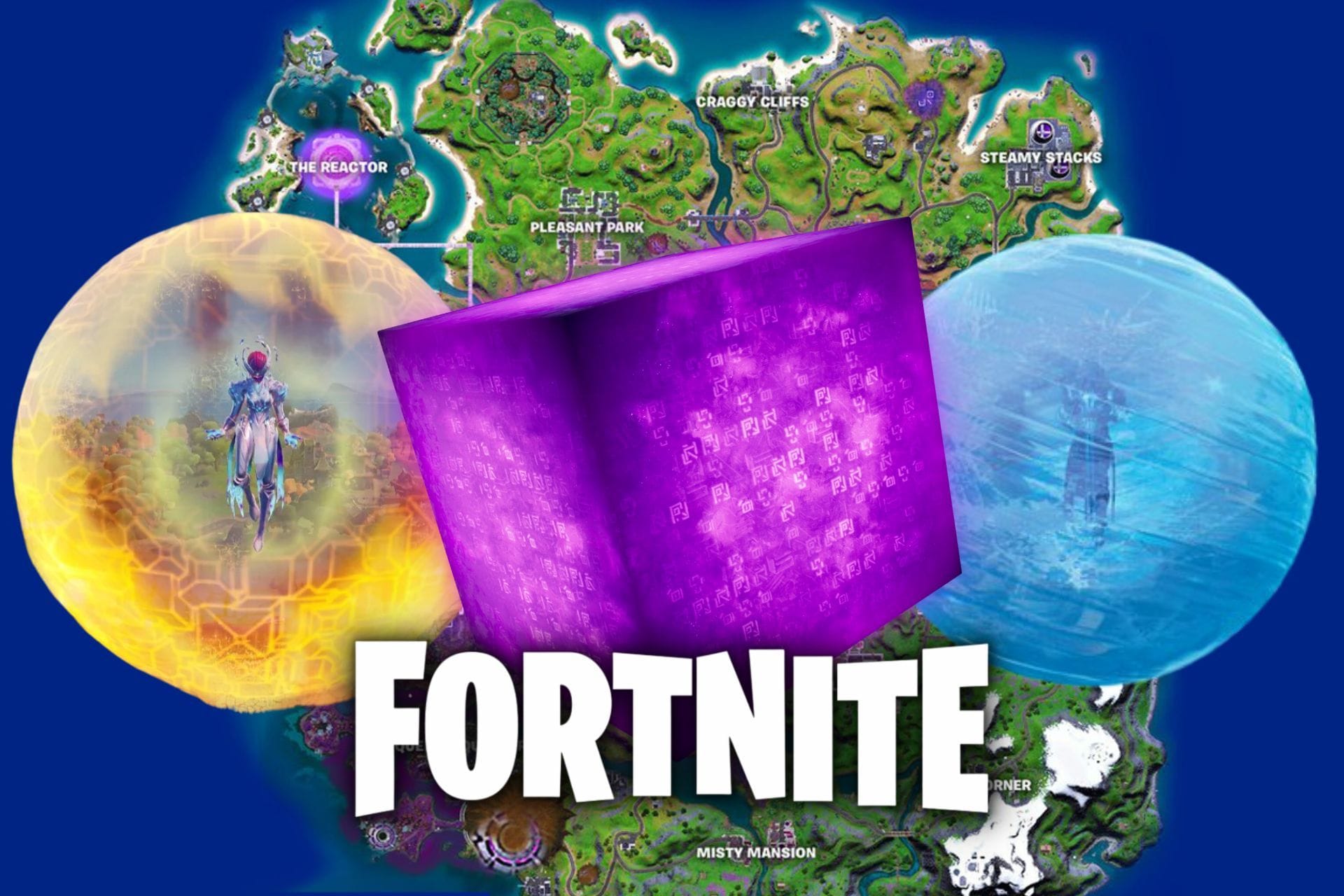 Fortnite Chapter 2 Season 8 map to receive major changes as Cube Queen ...